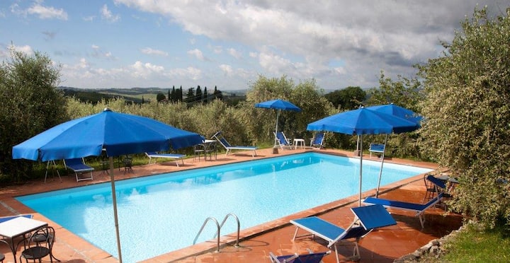Farmhouse In The Chianti "La Foresta 1" With Swimming Pool - Monteriggioni