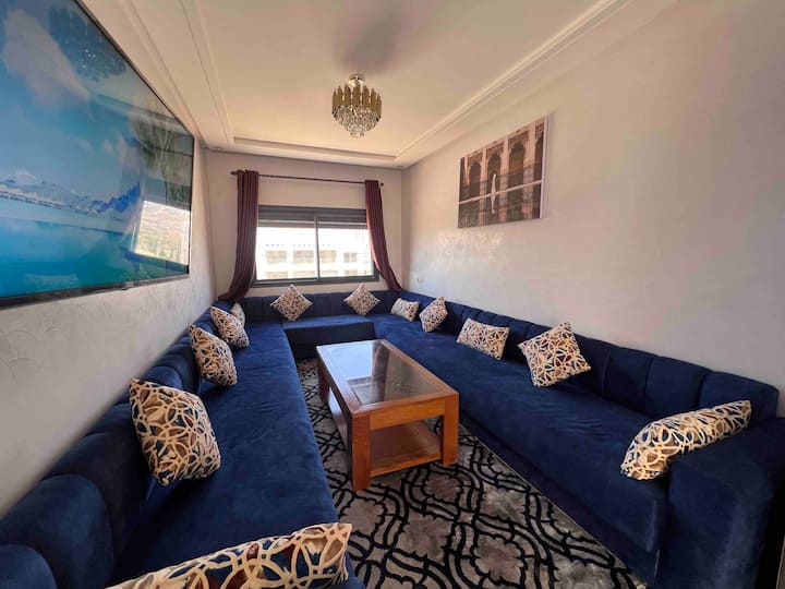 2ch Au Bord De La Mer: Vue Mnt Atlas+plage/piscine - Taghazout