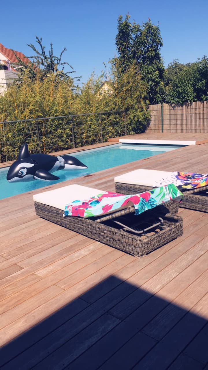 Maison De Charme Avec Piscine Chauffée - Molsheim