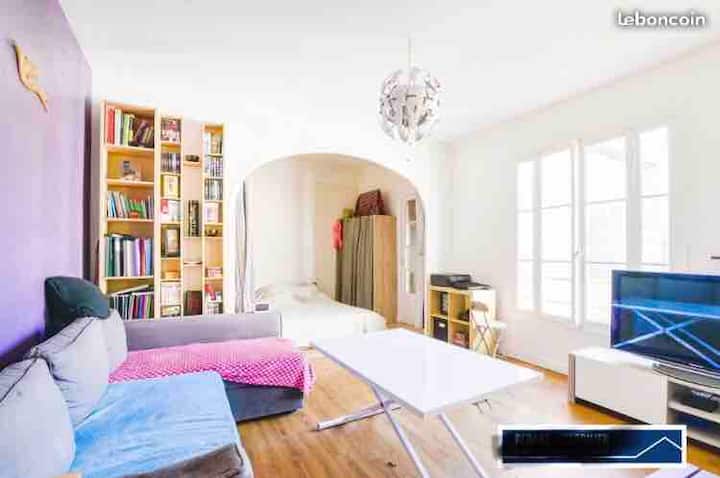 Grand Studio 10min De La Mer Et Du Centre - ibis budget Nice Californie Lenval