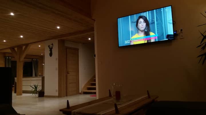 Chalet Cosy – Entre Pistes Et Thermes à St-gervais - Passy