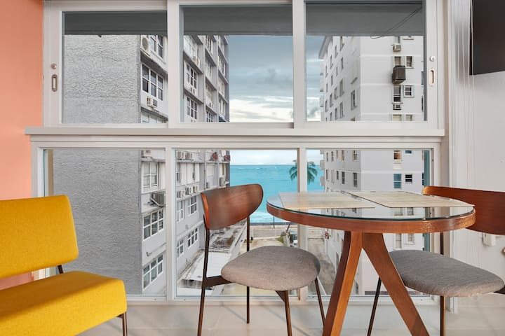 Wake Up To Ocean Views — Studio In Prime Condado - Puerto Rico