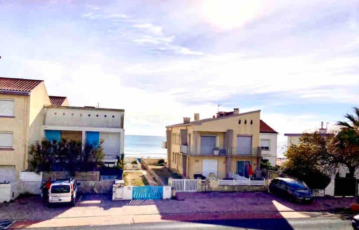 Studio Climatisé Vue Mer+wifi +Pkg - Palavas-les-Flots