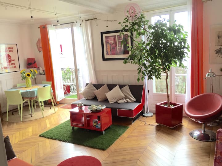 Montmartre Grand 2 Pièces Au Soleil - Paris