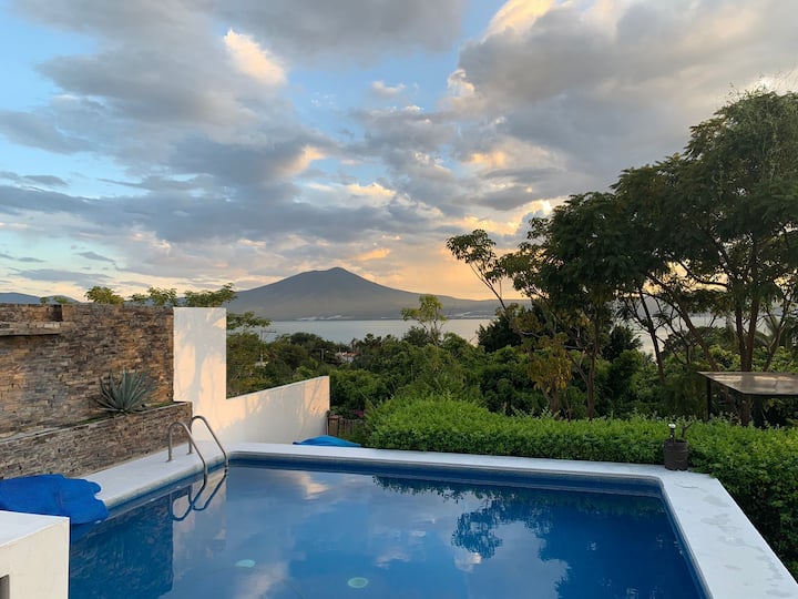 Vista Espectacular A La Laguna. - Ajijic