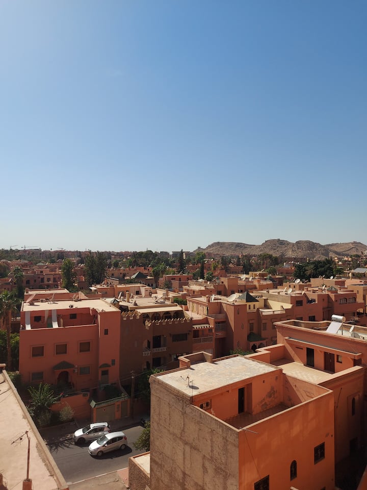 Belle Appartement Avec Terrasse - Marrakech