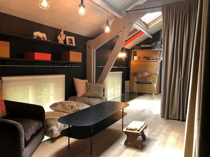 Petite Maison Avec Terrasse Sur Jolie Cour Arborée - Paris