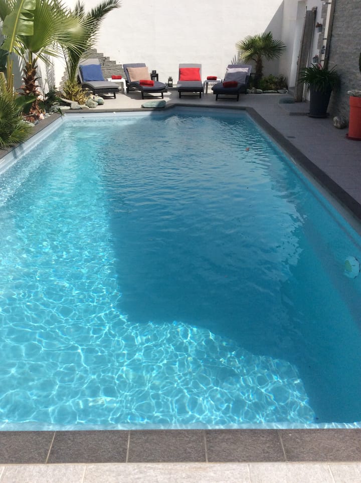 Studio - Piscine Privative Chauffée - - Lucciana