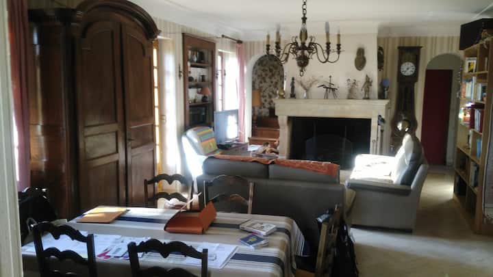 Havre De Paix En Gascogne -Chambre Verte - Vic-Fezensac