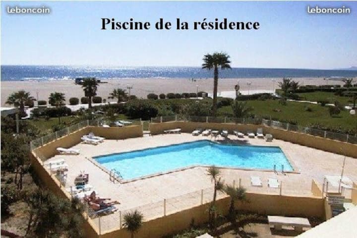 Studvue Mer Et Place Charles Trenet 2ème  Piscine - Canet-en-Roussillon