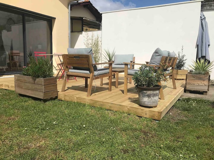 Maison Proche  Centre Bordeaux Bastide - Gironde