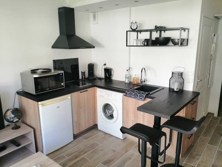 Studio Au Calme, Climatisé, Terrasse, Tout Confort - ibis Nice Aéroport Promenade des Anglais