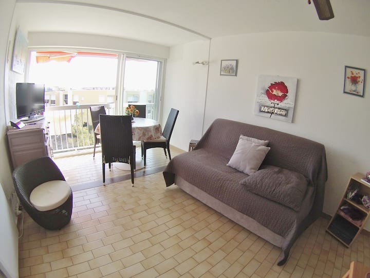 Parking-ascenseur-300m De Plage- Studio Cabine - Plage de l'Espiguette