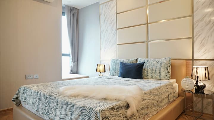 Vibe 360pool @Chitlom Central Wld 1bd Bathtub - Bangkok