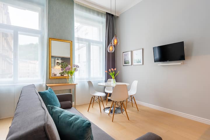Luxurious & Chic Studio: Charles Bridge 8 Mins New - Prague