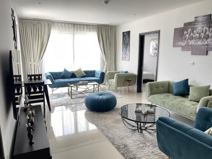 Cozy 2 Bedrooms Apartment In Al Mouj - The Wave - 馬斯喀特