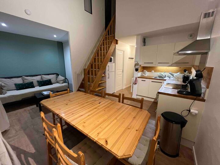 Duplex 8p 3ch à 50 M Des Pistes Avec Parking - Valmeinier