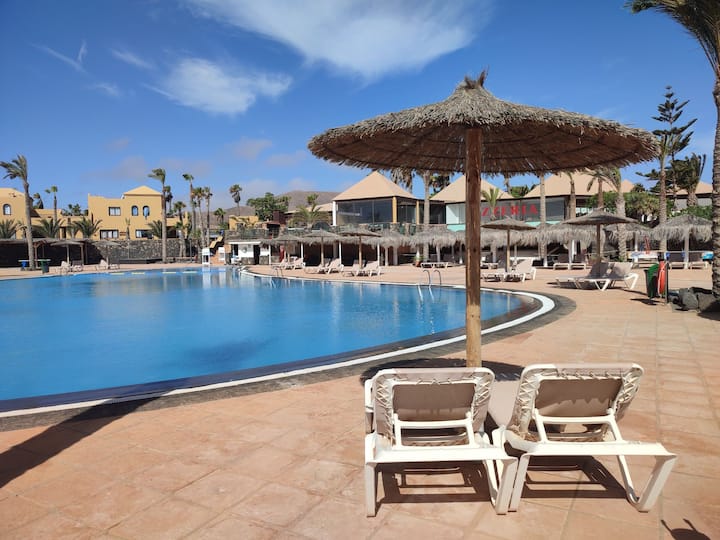 Espectacular Apartamento Con Gran Piscina - Fuerteventura