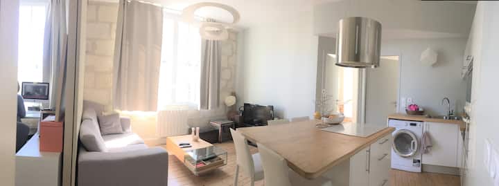 Hyper-centre : Appartement D'architecte Lumineux. - Bordeaux