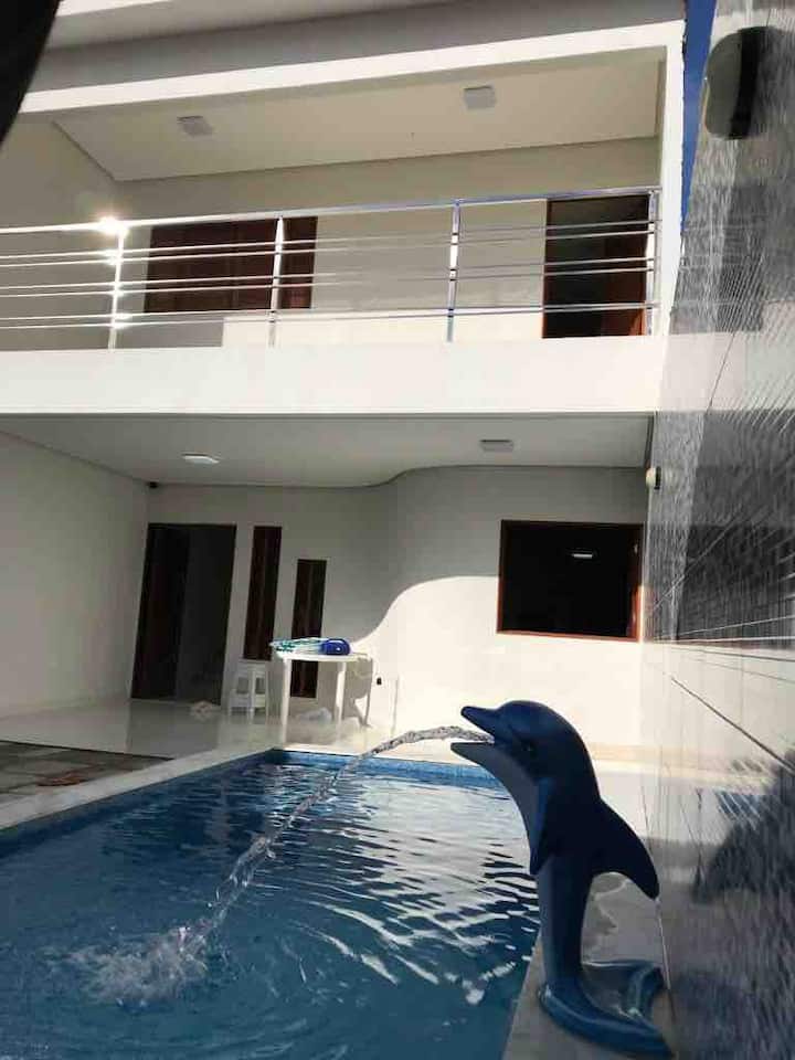 Casa Em Carneiros Com Piscina. - Praia dos Carneiros