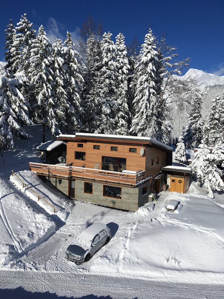 Skipistes Van De Gd Domaine De Valmorel _ Appartement 10 Personen + Privé Sauna - Saint-François-Longchamp