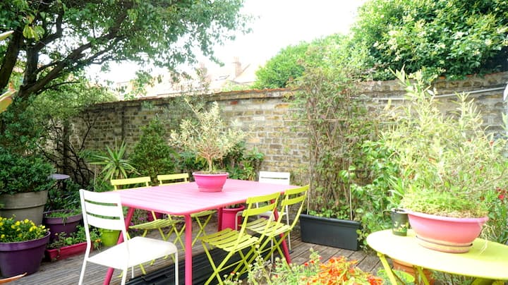 Maison Malo Les Bains & Jardin Plage 5 Min à Pied - Malo-les-Bains