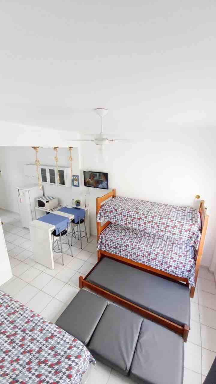 Kitnet Guarujá, Pitangueiras, Pé Na Areia - Guarujá