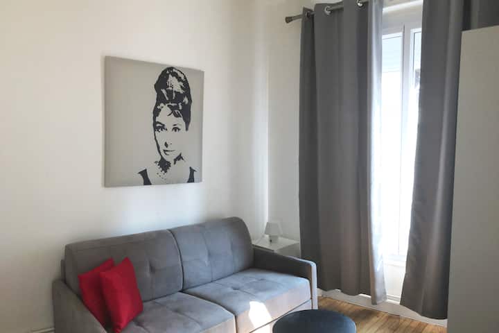 Studio Lumineux En Centre Ville De Rosny - Noisy-le-Sec