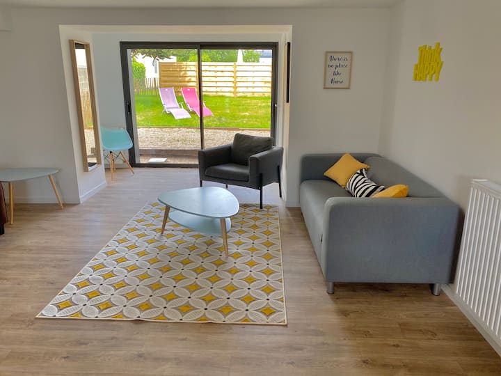 Appartement Avec Jardin Privé – Calme, Vannes. - Vannes