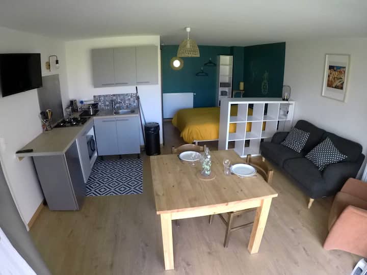 Gîte De La Petite Autane, Studio Chaleureux - Saint-Léger-les-Mélèzes