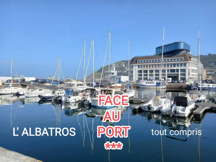 L'albatros *** Vue Port, à 2 Pas De La Mer - Fécamp
