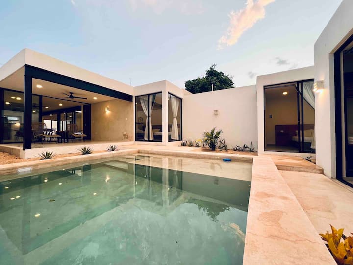 Casa L’aak' Zona Paseo Montejo Y Parque La Plancha - Mérida