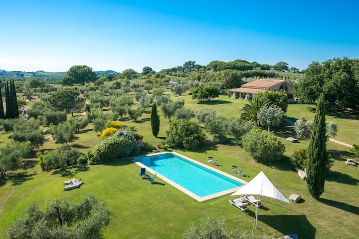 Villa With Pool In The Middle Of Maremma - Grosseto