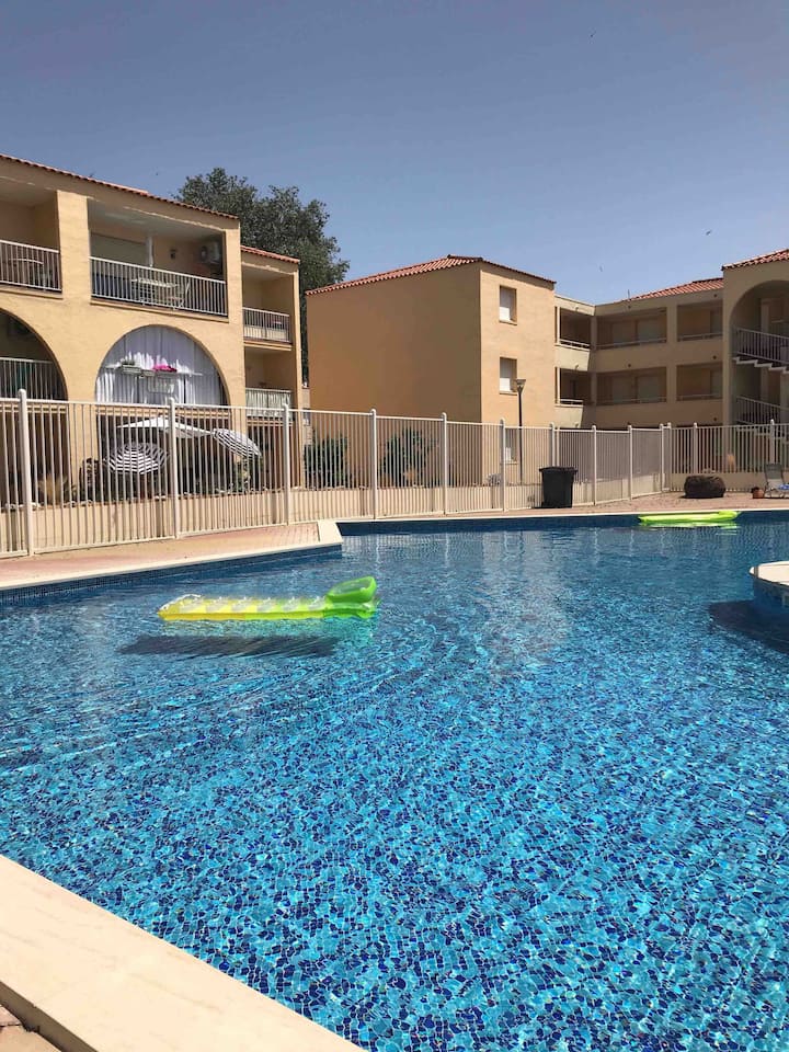 Appartement Piscine Tennis Aire De Jeux - Torreilles