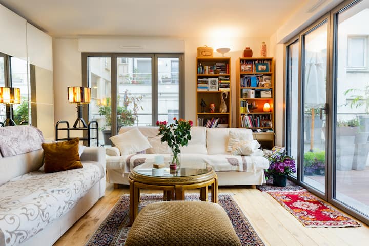 Belle Chambre Lit 1,60 Sdb Privée - Paris
