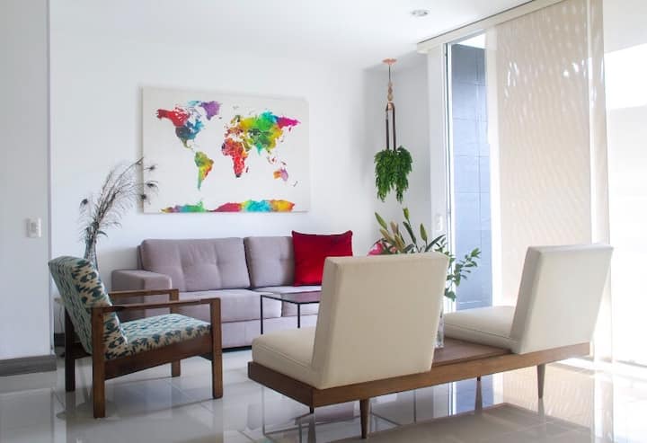 Charming 3br Flat Near Milla De Oro - Medellín