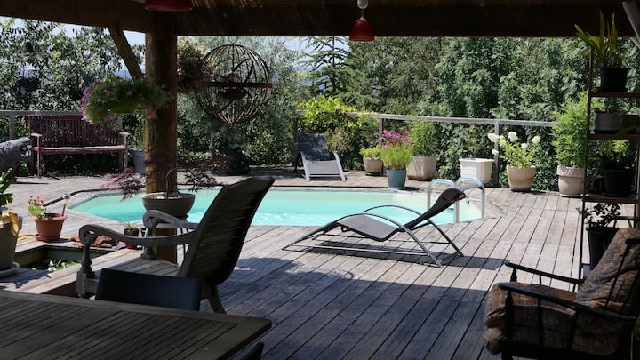 Vinon Sur Verdon Studio Climatisé Zen - Gréoux-les-Bains