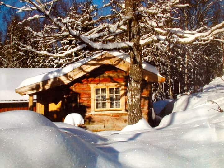 An Old Log Cabin At A Small Place. - Østfold