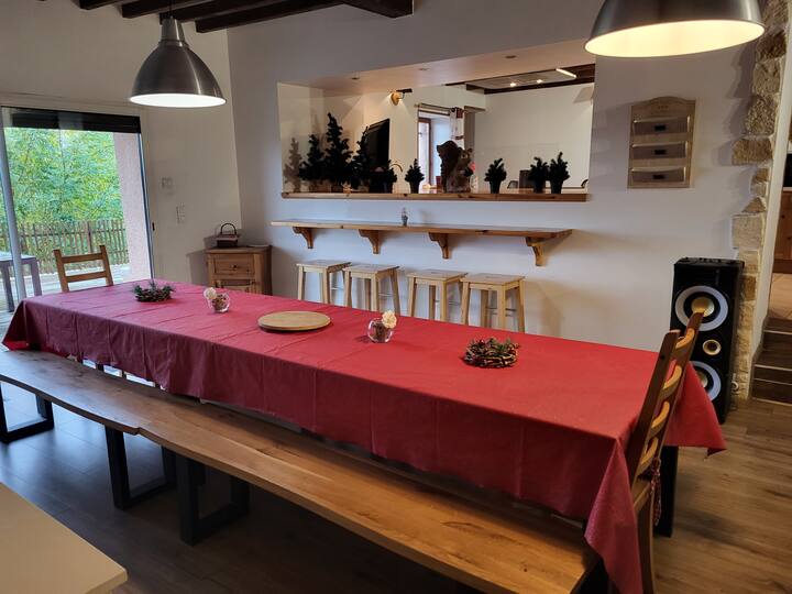 Maison Familiale Melodynelson 14 Couchages Jacuzzi - Frankreich