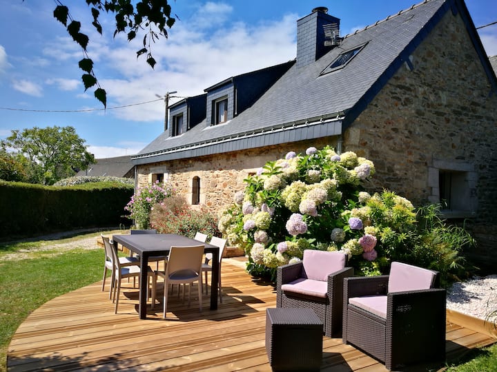 Confortable Longere 500 M Plage Au Calme - Guidel