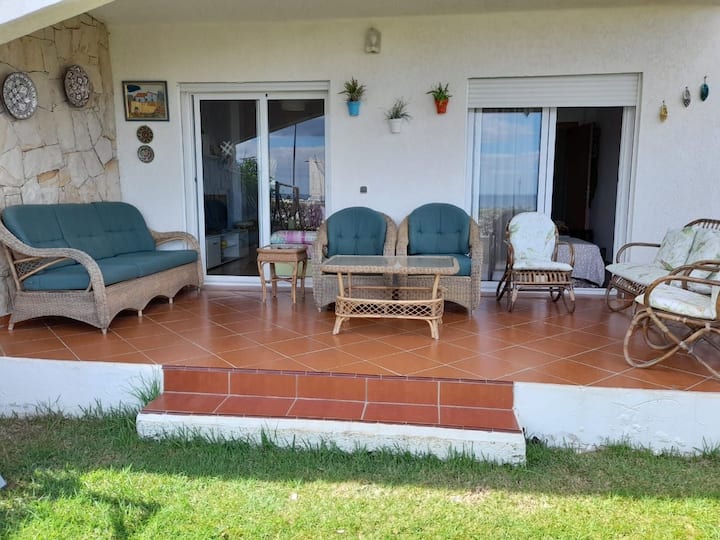 Jolie Appartement Avec Jardin Et Vue Sur La Mer 🌊 🤽♂️ 🏄♀️🚵♀️🌴🏖️🏘️🌝 - Fnideq
