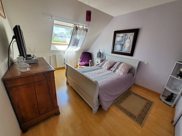 Chambre Cosy Pour 1-2 Personnes. - Rennes