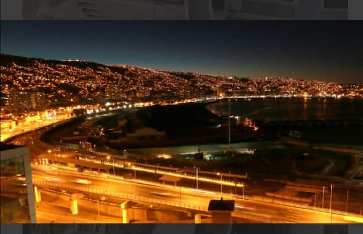 Valparaiso Full Equipado Y Con Increible Vista. - Valparaíso, Chile