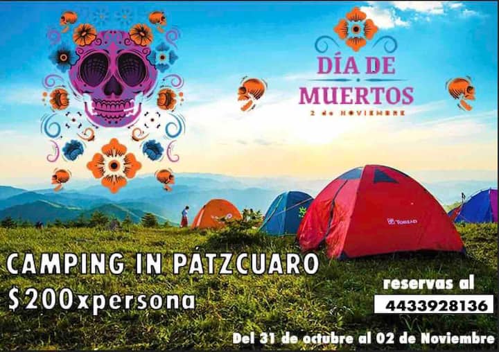 Campamento Del Día De Los Muertos - Pátzcuaro