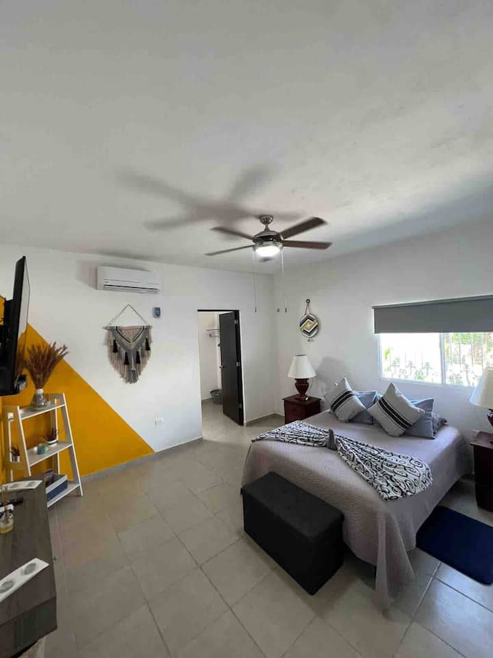 Suite Juma- Cómoda Y Amplia Suite Incluye Parking - Puerto Morelos