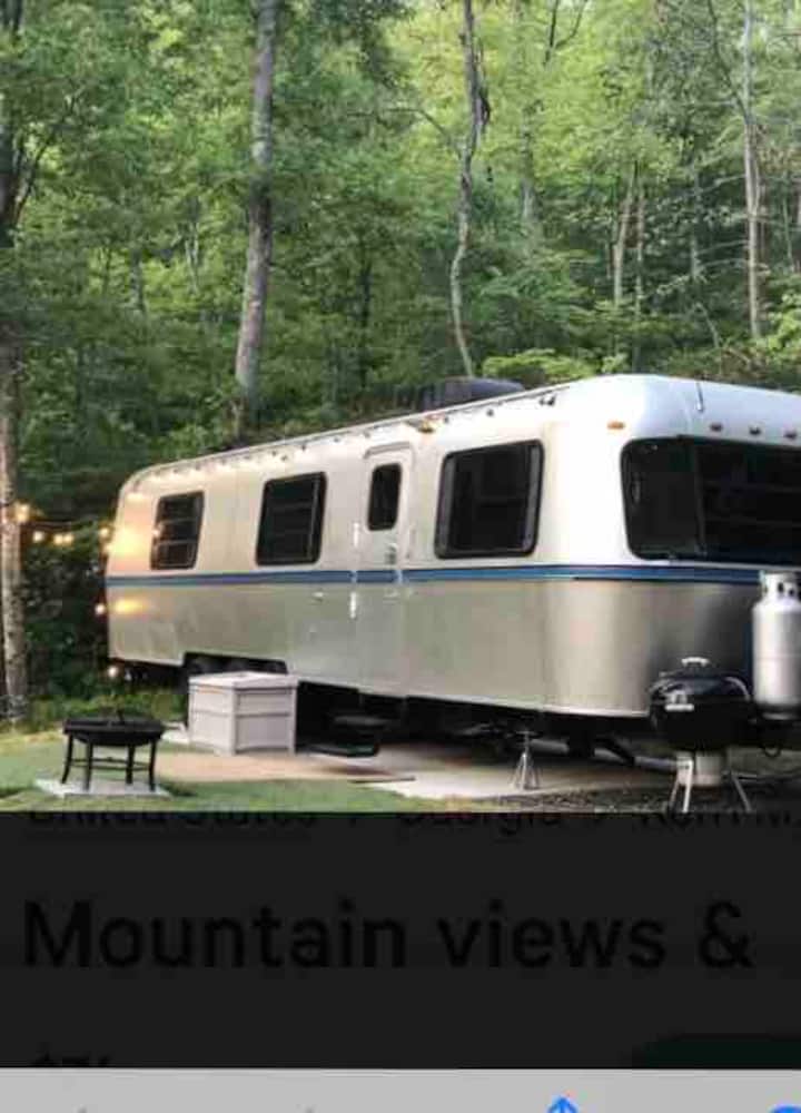 Avion Camper W/ Private Mtn Acreage & Creeks - Hiawassee, GA