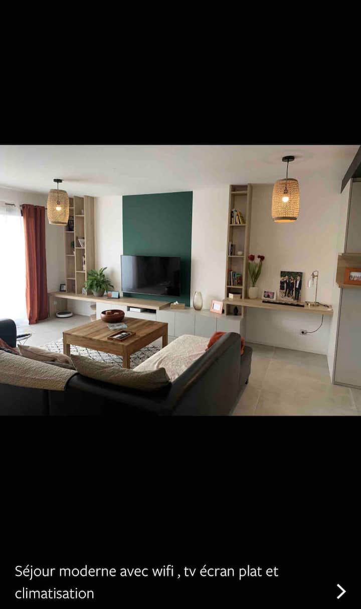 Villa Moderne Entre Nimes Et Montpellier Avec Spa - Calvisson