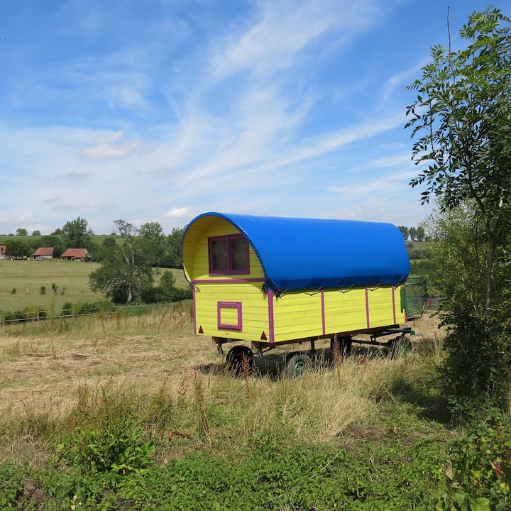 La Roulotte à I.c.art - Neufchâtel-en-Bray