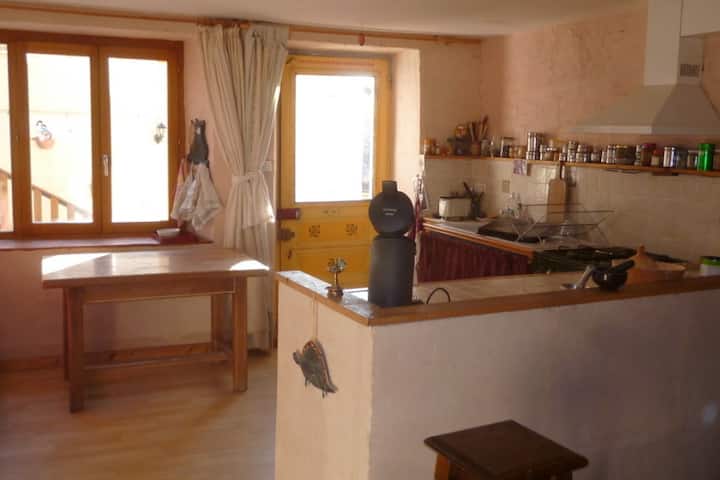 Grande Maison De Village - Jausiers