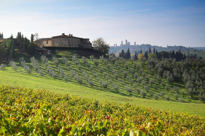 Apartment Mandorlo In San Gimignano, Super Views - San Gimignano
